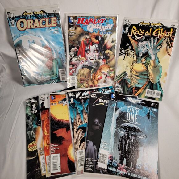 DC Comics | Other | Dc Comics Bundle Batman Batgirl Harley Quinn Lot ...